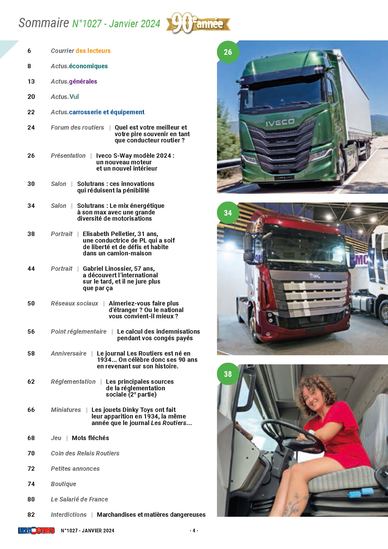 Le mensuel de la route et des transports depuis 1934