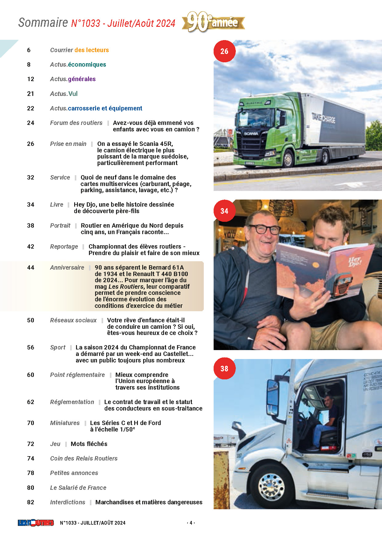 Le mensuel de la route et des transports depuis 1934